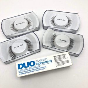MAC Cosmetics | Makeup | Mac False Lashes With Adhesive Nwt | Poshmark